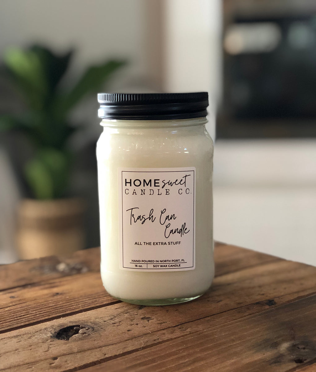 "Trash Can" Candle – Home Sweet Candle Co.