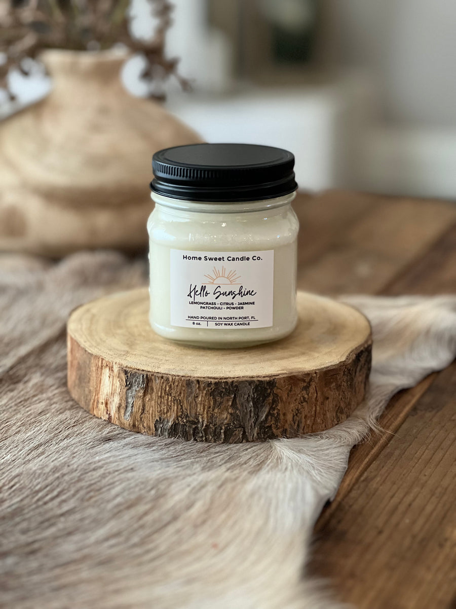 Hello Sunshine – Home Sweet Candle Co.